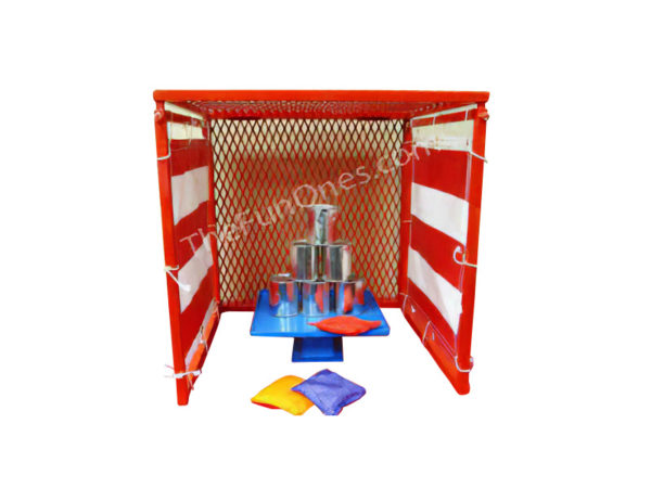 Can Smash Cage Carnival Game - The Fun Ones